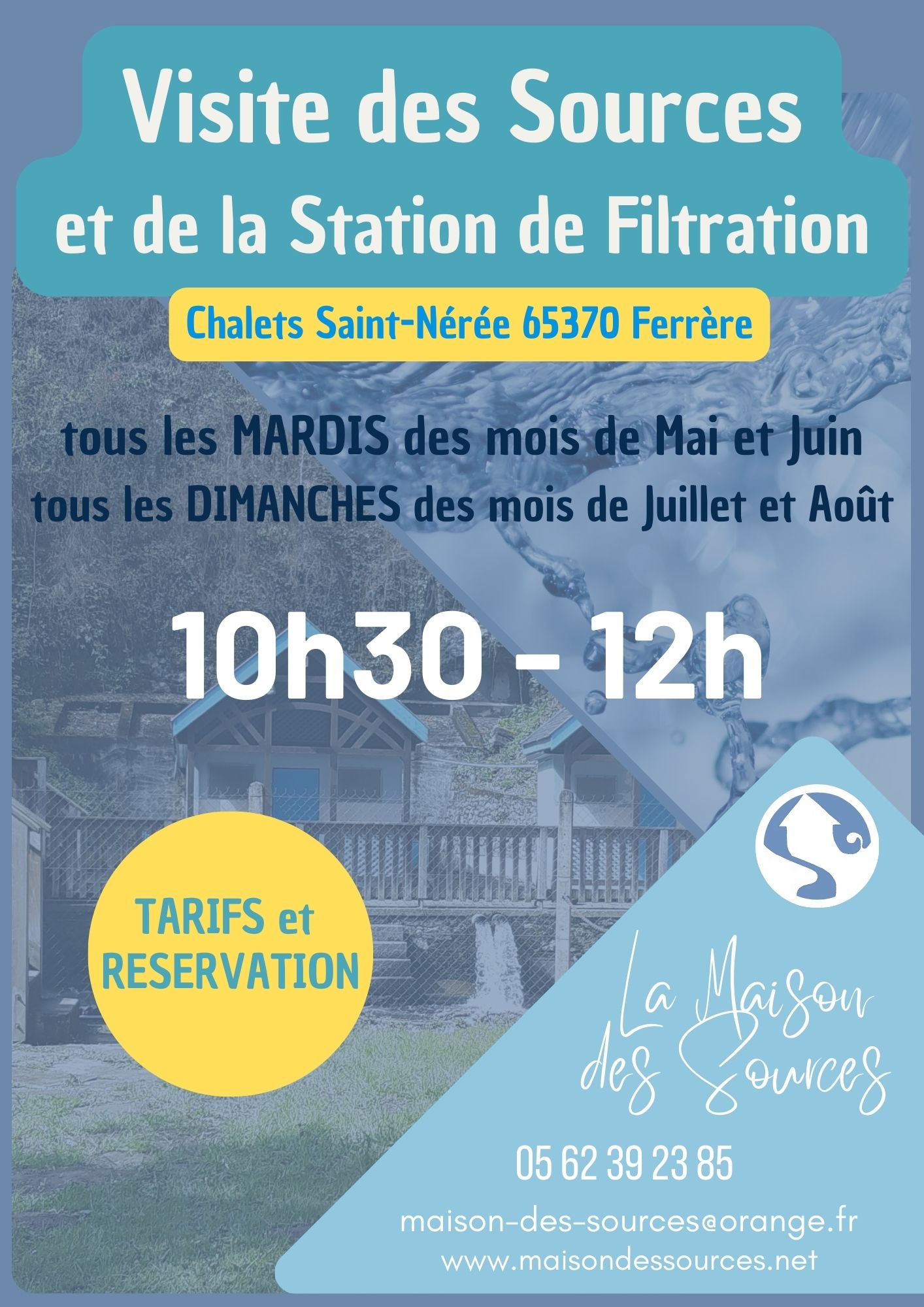Visite des sources et de la station de filtration - Dimanche 4 août ...