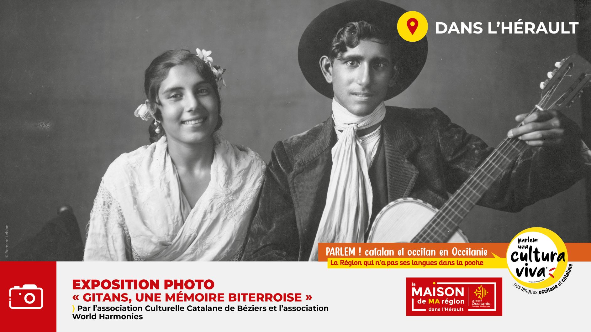 Exposition "Gitans, une mémoire biterroise" - Mardi 2 avril 2024 - Région Occitanie / Pyrénées ...