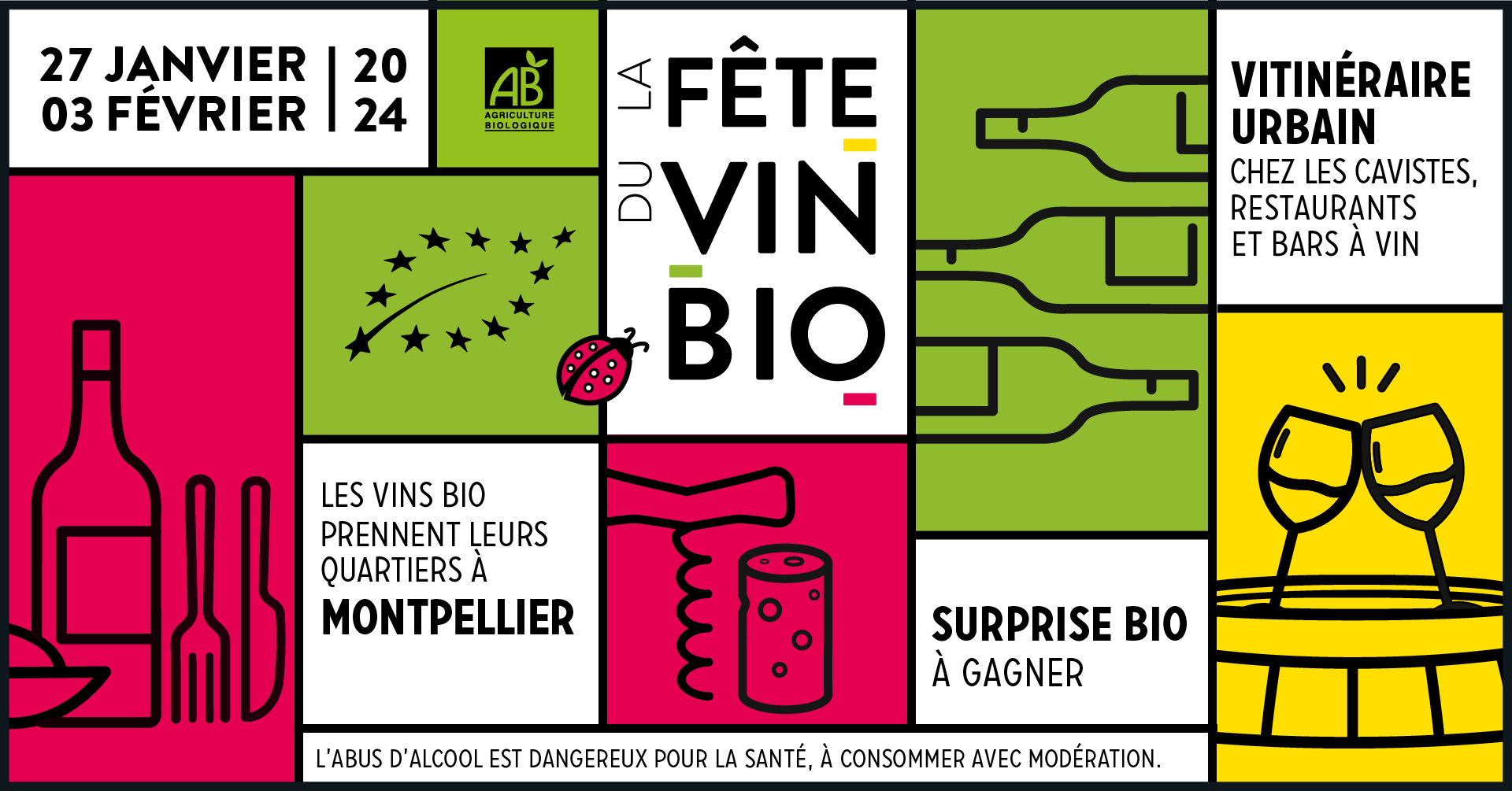 1ère édition de la Fête du vin bio (27 janvier- 3 février 2024) Les ...