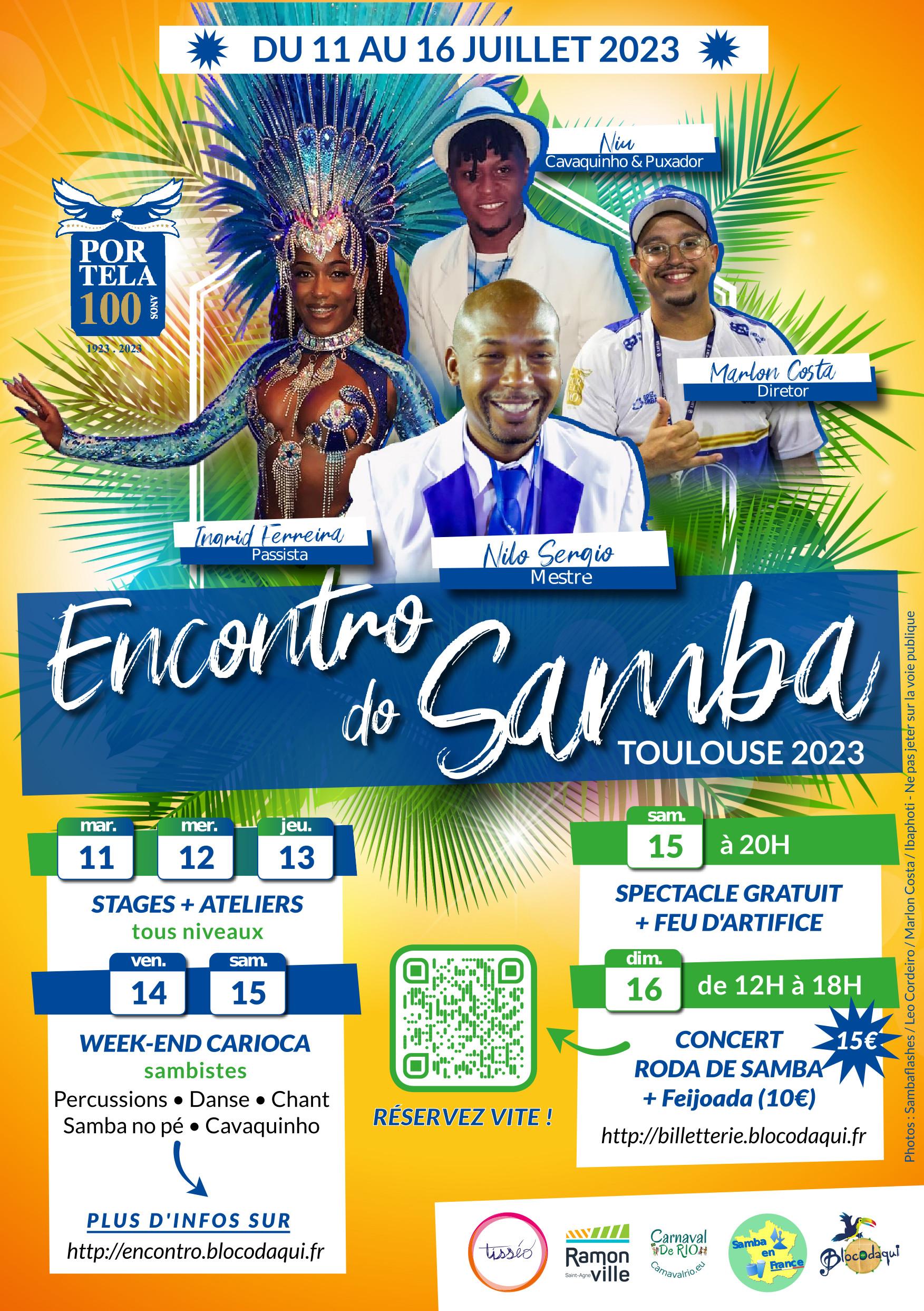 Encontro do Samba - Du 11 au 16 juillet - Région Occitanie / Pyrénées ...