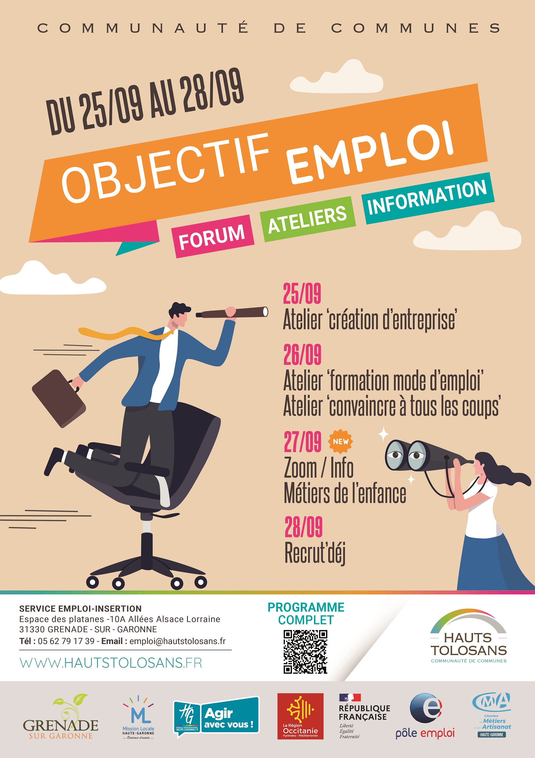 Objectif emploi - Du 25 au 28 septembre 2023 - Région Occitanie ...