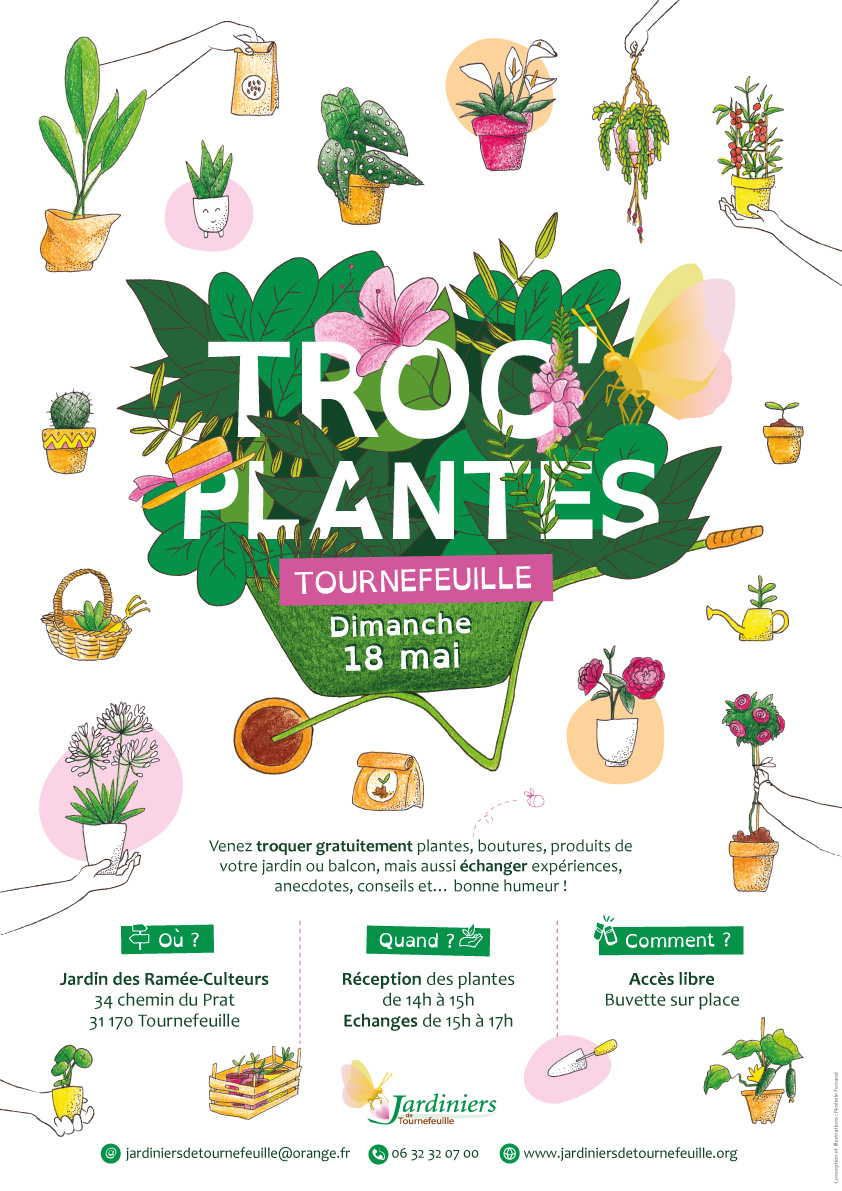 Troc'Plantes - Dimanche 18 mai 2025 - Région Occitanie / Pyrénées ...