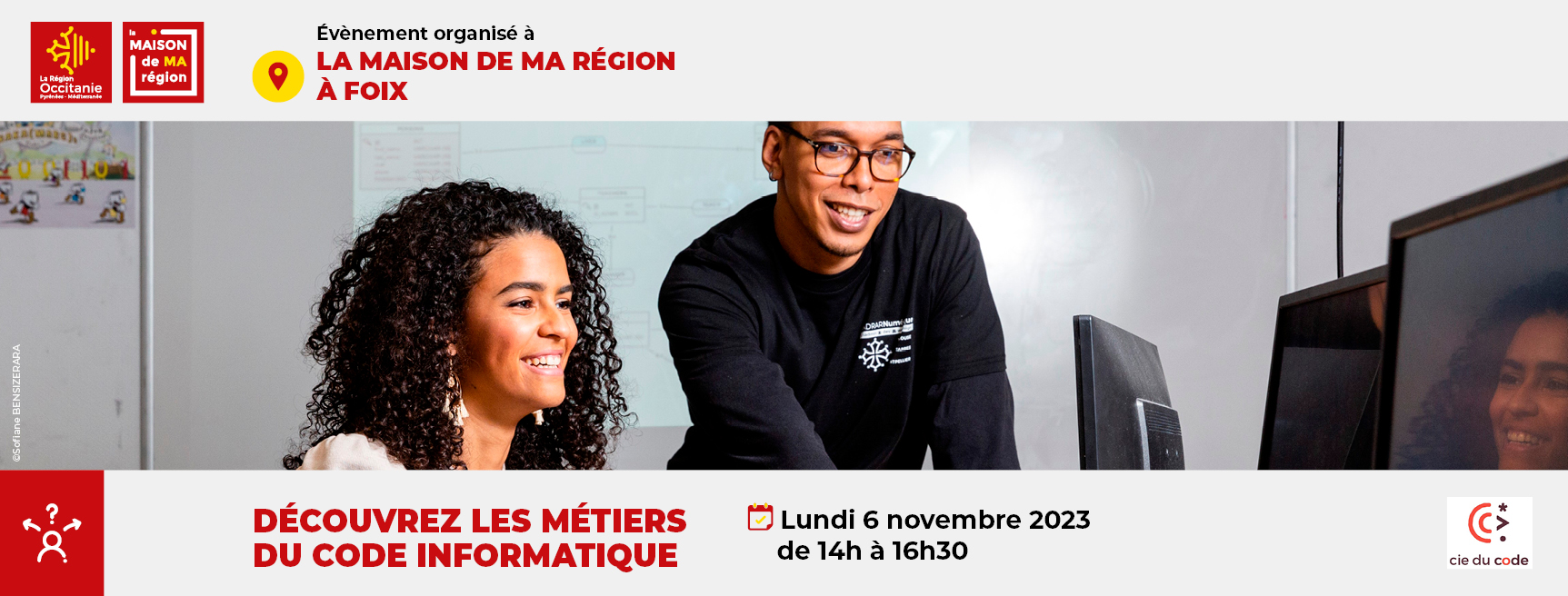 Découvrez les métiers du Code Informatique - Lundi 6 novembre 2023 ...