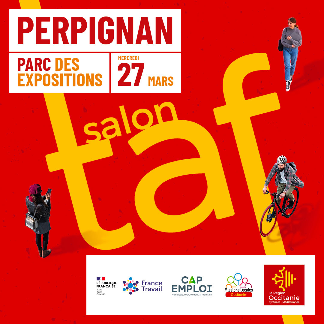 SALON TAF 2024 - Mercredi 27 mars 2024 - Région Occitanie / Pyrénées-Méditerranée