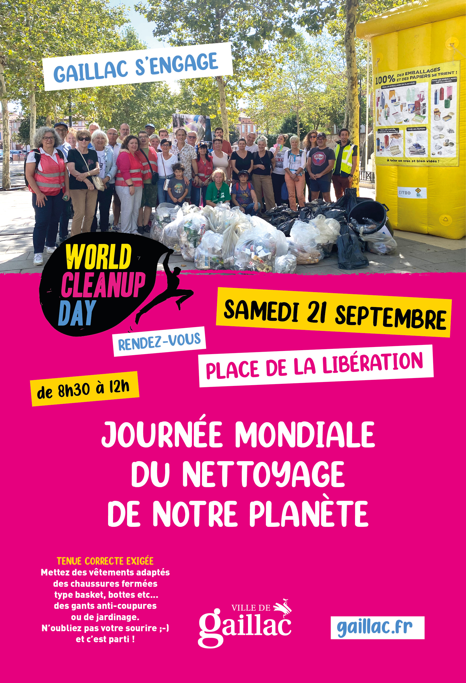 world clean up Day 2024 - Samedi 21 septembre 2024 - Région Occitanie ...