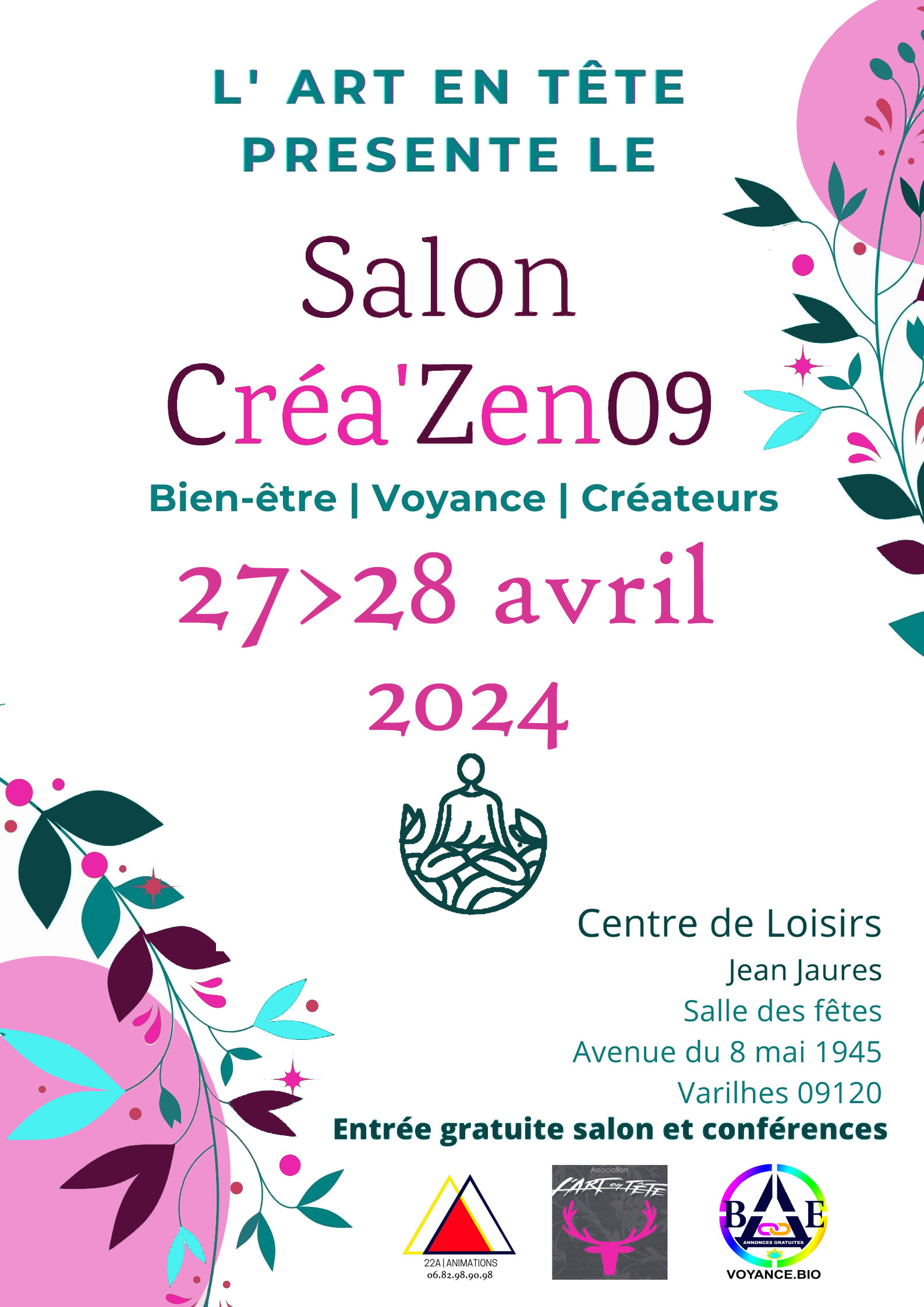Le salon Créa' Zen09 - 6ème édition - Du 27 au 28 avril - Région ...