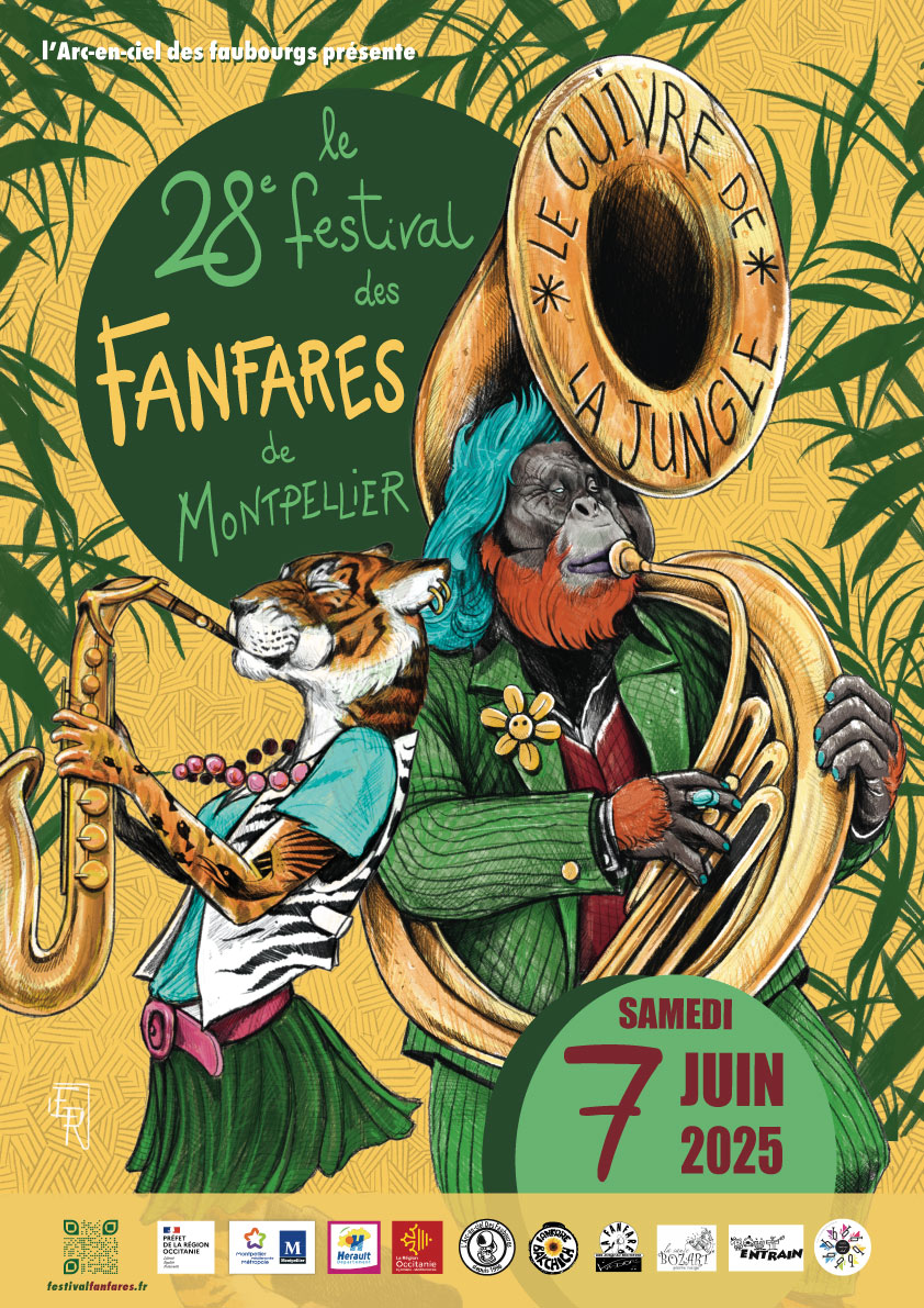 28e Festival des Fanfares de Montpellier - Du 6 au 7 juin 2025 - Région ...
