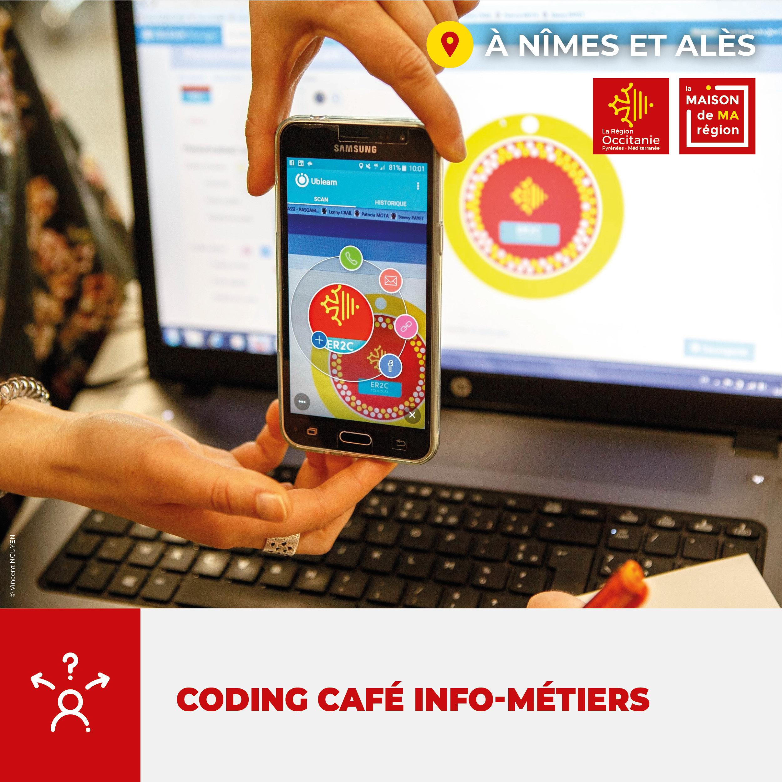 Coding café : Découvrez les métiers de l’informatique - Lundi 15 janvier - Région Occitanie ...
