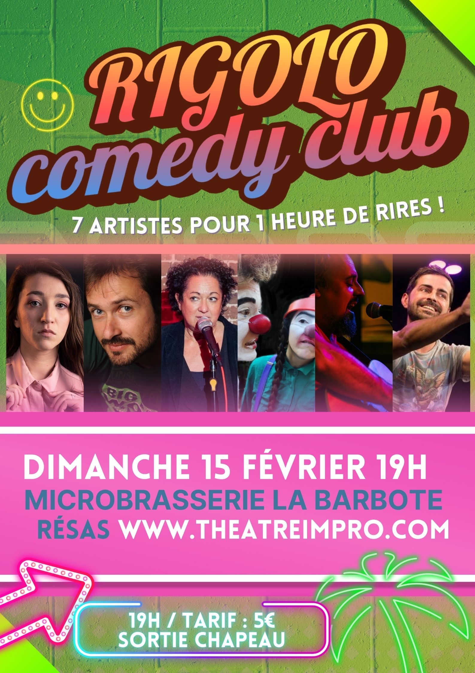 Rigolo Comedy Club - Dimanche 15 février - Région Occitanie / Pyrénées ...