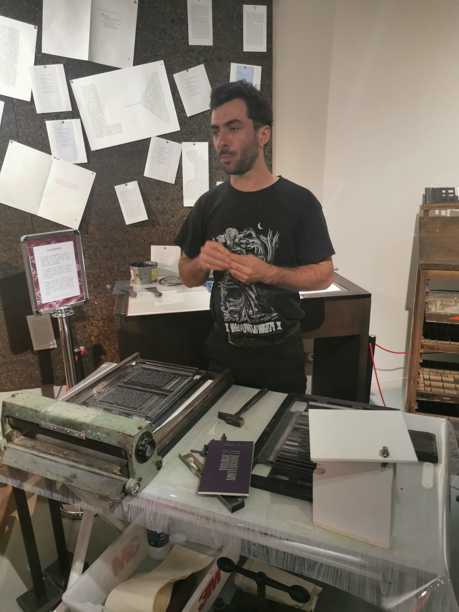 Visite guidée avec démonstration d’impression typographique - Samedi 7 ...