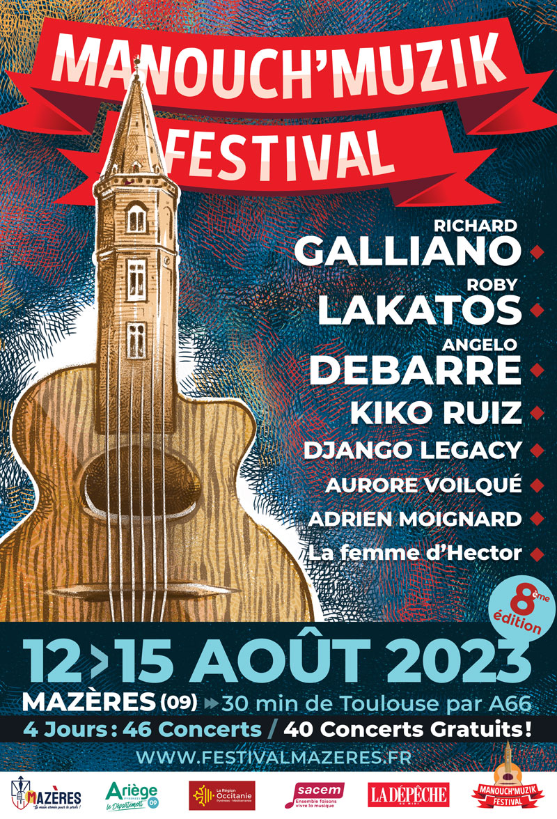 MANOUCH' MUZIK FESTIVAL - Du 12 au 15 août - Région Occitanie ...