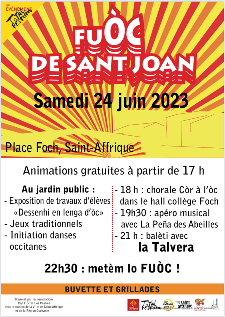 FUÒC de SANT-JOAN - Samedi 24 juin 2023 - Région Occitanie / Pyrénées ...