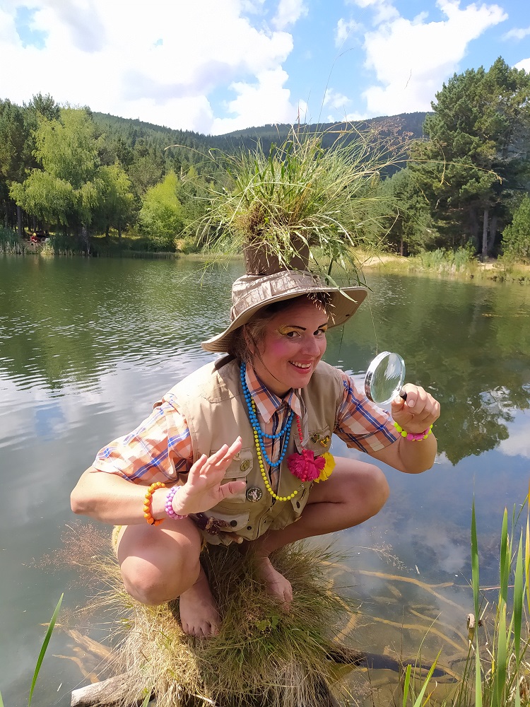 Spectacle FOU DE NATURE , Déambulation fantastique (théâtre, clown ...