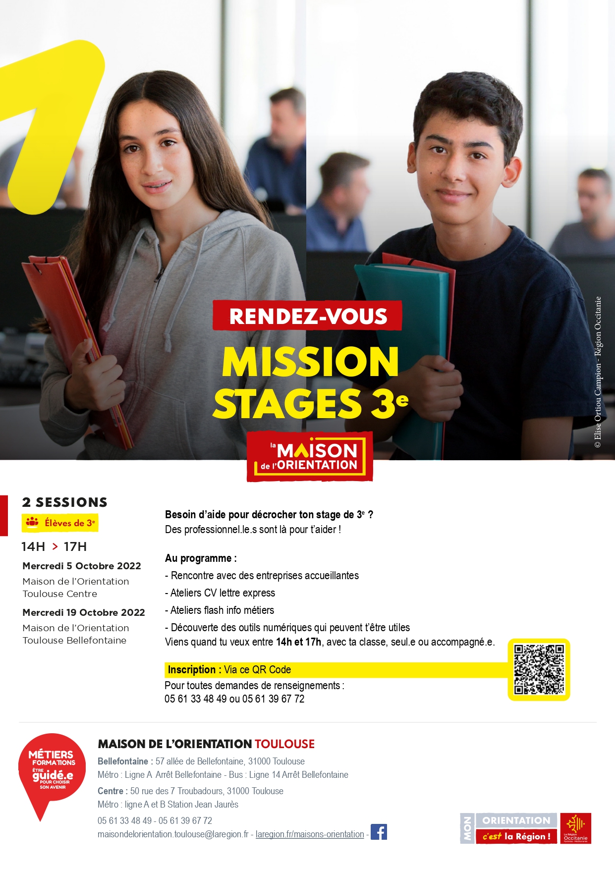 Mission Stages 3e - Mercredi 19 octobre 2022 - Région Occitanie ...
