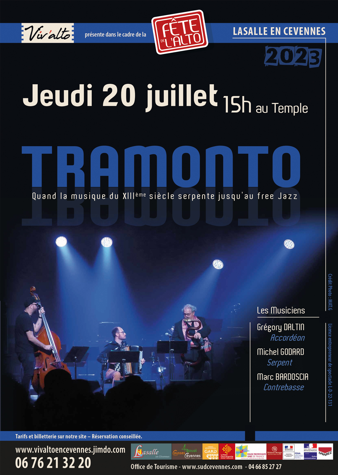 La Fête de l’Alto reçoit le Trio Tramonto - Jeudi 20 juillet 2023 ...