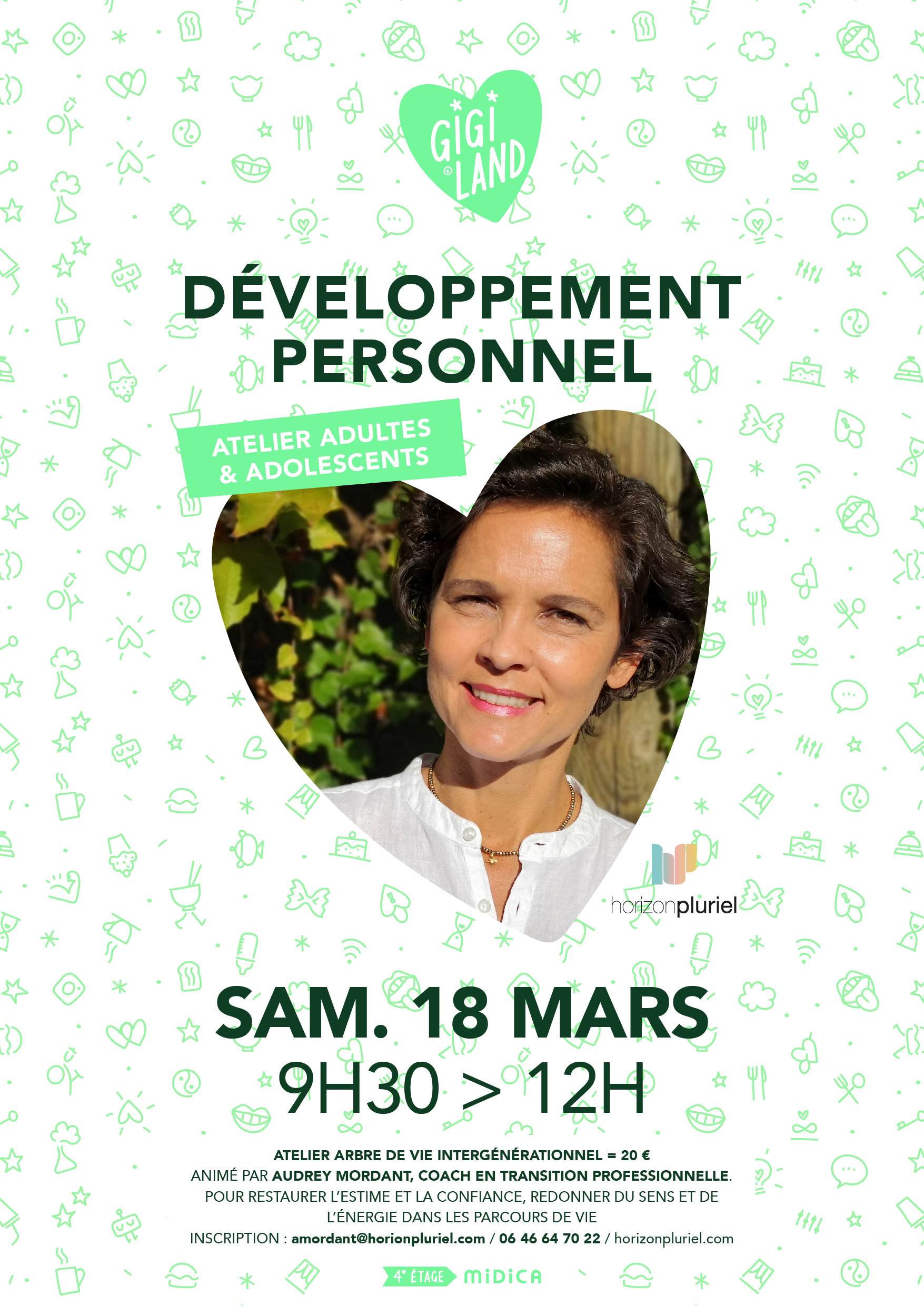 Atelier de Développement Personnel chez Gigiland - Samedi 18 mars 2023 ...