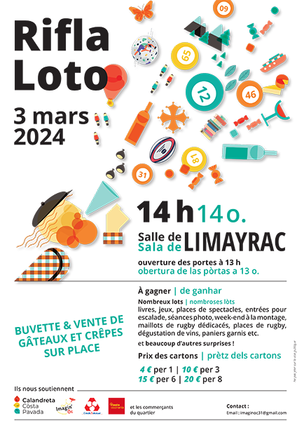 Loto-Rifla Bilingue - Dimanche 3 mars 2024 - Région Occitanie ...