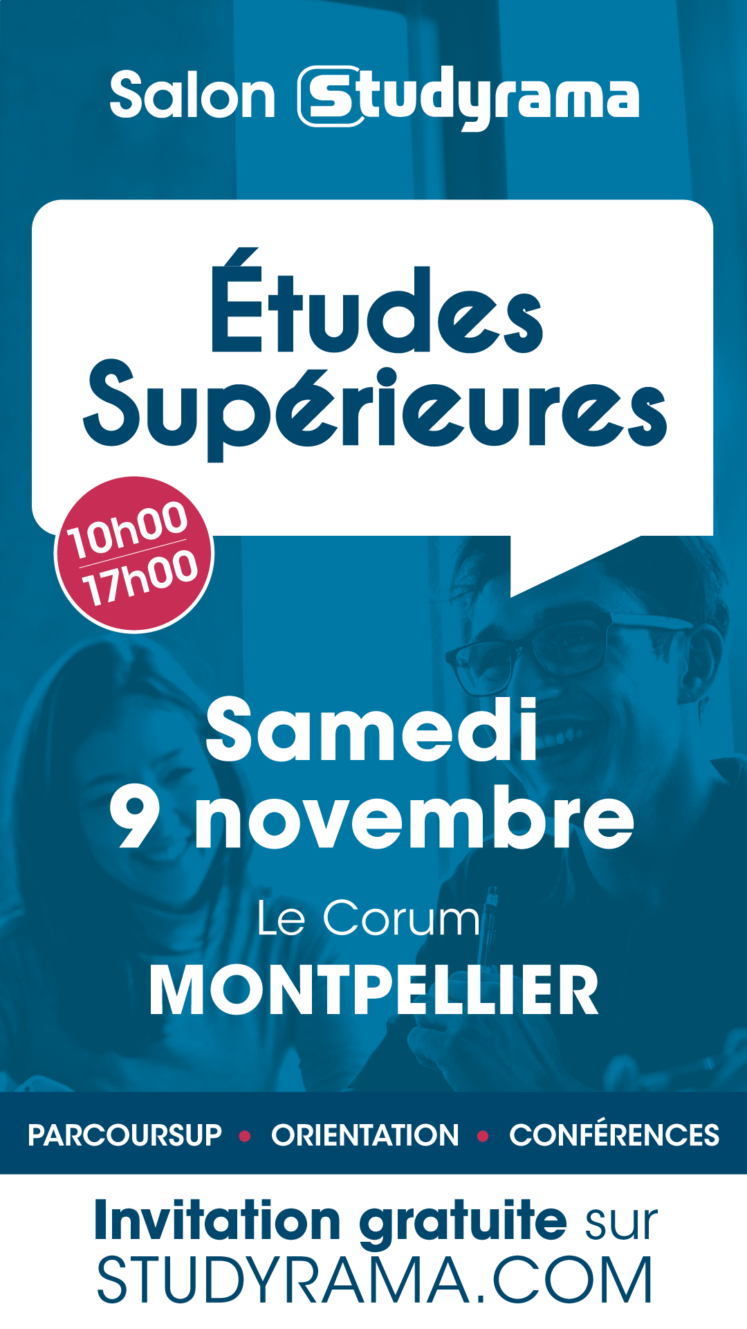 Salon Studyrama des Etudes Supérieures de Montpellier - Samedi 16 ...