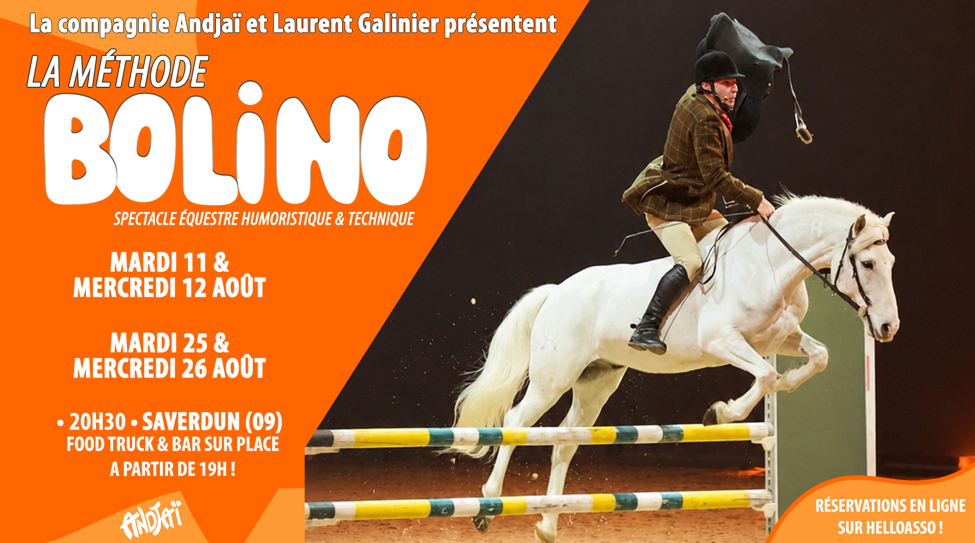 La Méthode Bolino : spectacle équestre technique… et résolument drôle ...