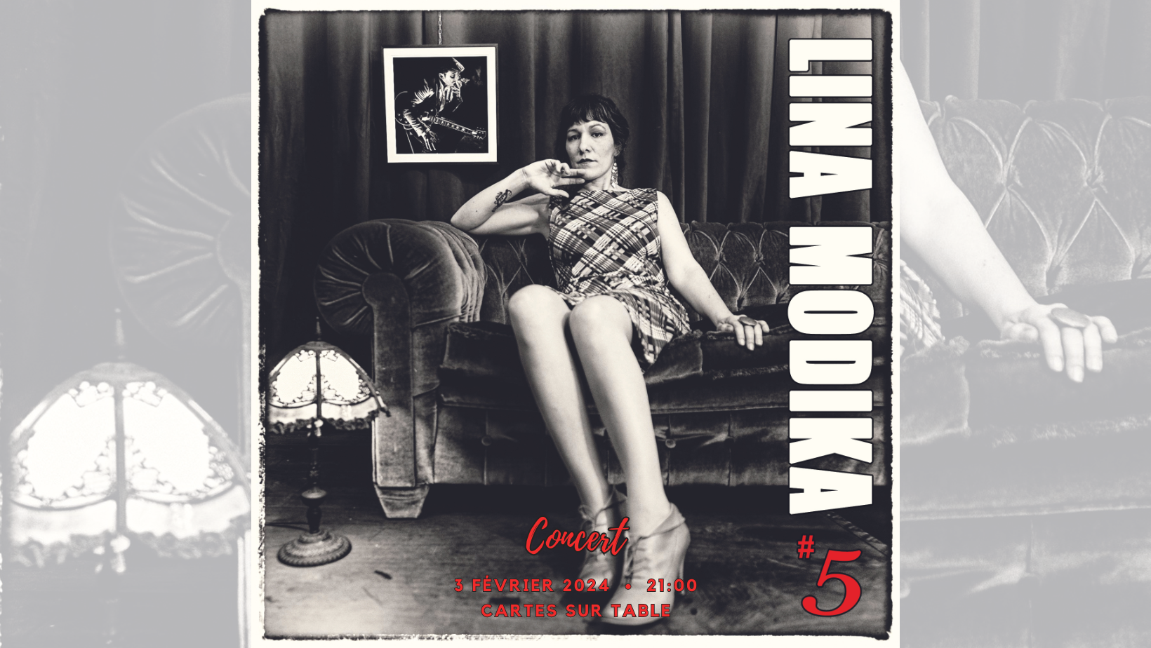 Concert Lina Modika - Samedi 3 février - Région Occitanie / Pyrénées ...