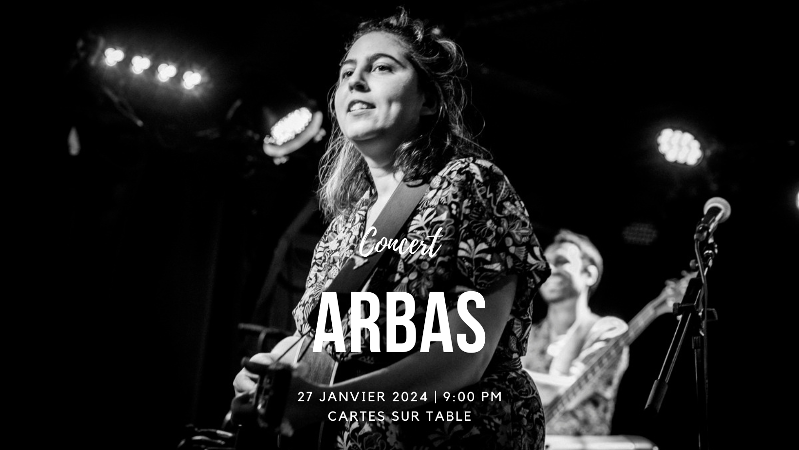 Concert Arbas - Samedi 27 janvier 2024 - Région Occitanie / Pyrénées-Méditerranée