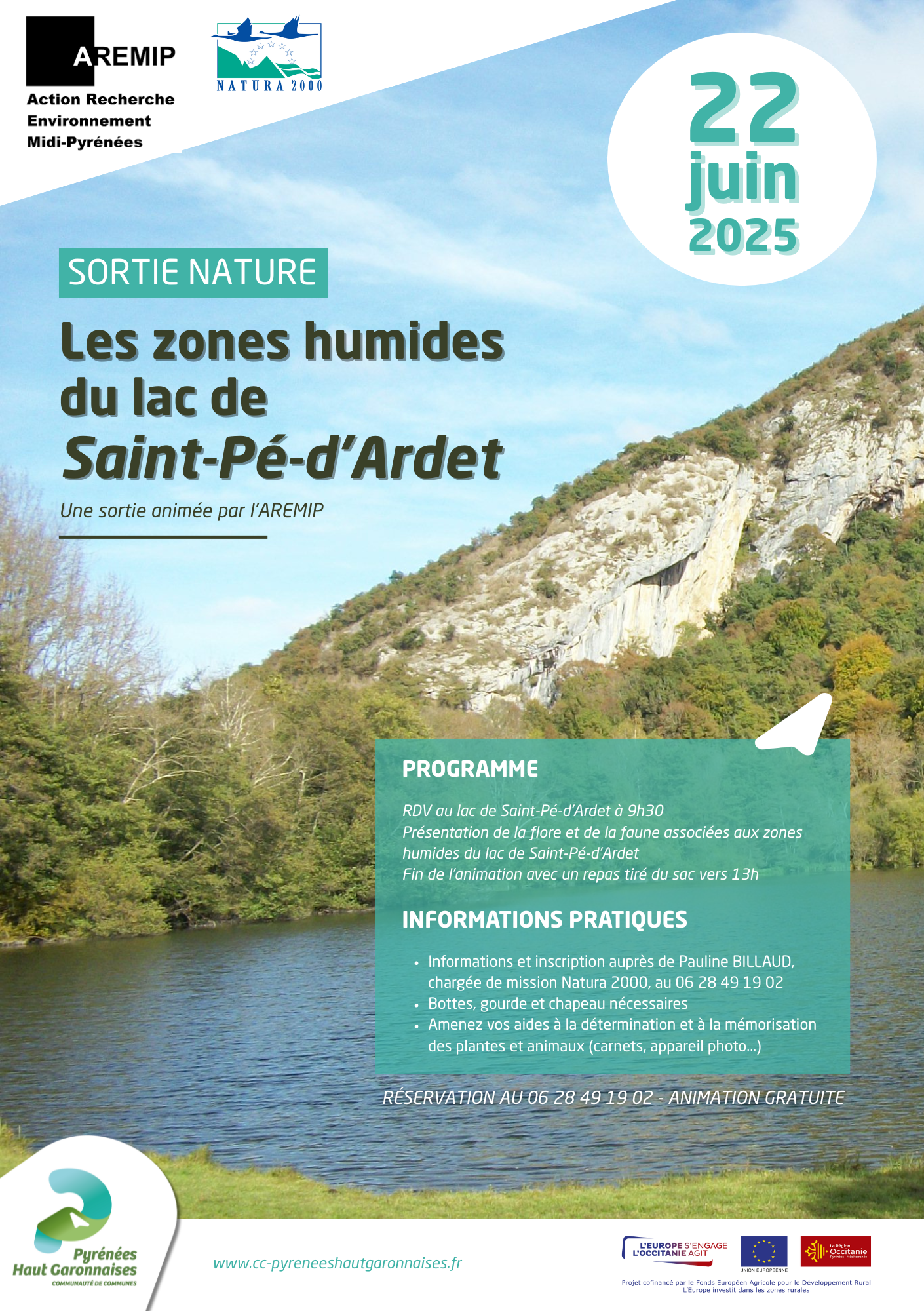 Les zones humides du lac de Saint-Pé-d'Ardet - Dimanche 22 juin 2025 ...