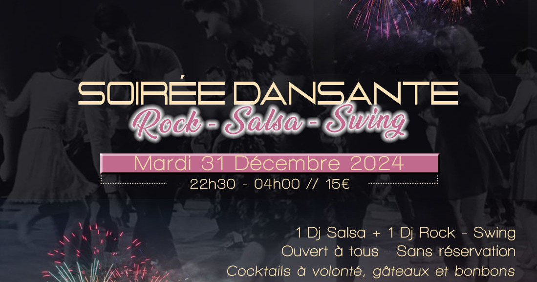 Soirée dansante du réveillon - Du 31 décembre 2024 au 1er janvier 2025 - Région Occitanie ...
