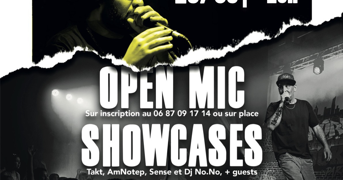 OPEN MIC - Soirée Hip-Hop Collectif Alpha’B - Samedi 25 mars 2023 - Région Occitanie / Pyrénées ...