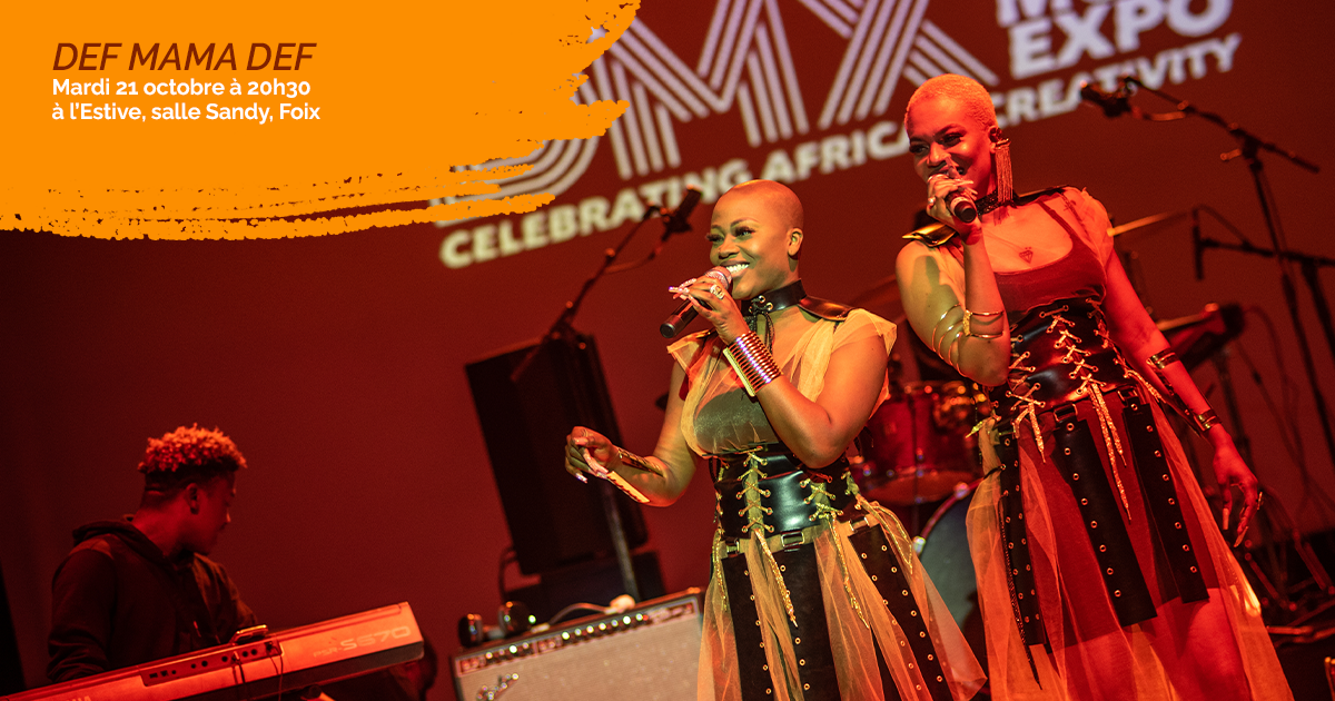 Concert hip-hop et musique du monde - Def Mama Def - Mardi 21 octobre ...