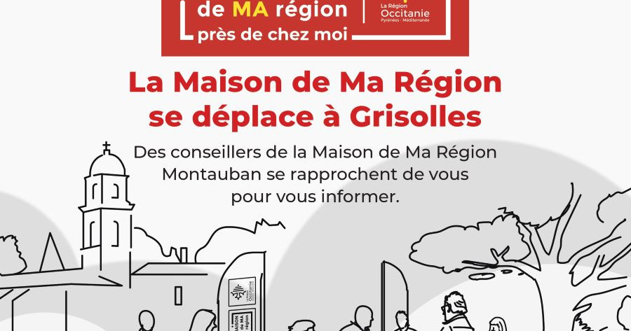 Léquipe De La Maison De Ma Région Montauban Se Déplace Sur Le Marché De Grisolles Mercredi 18